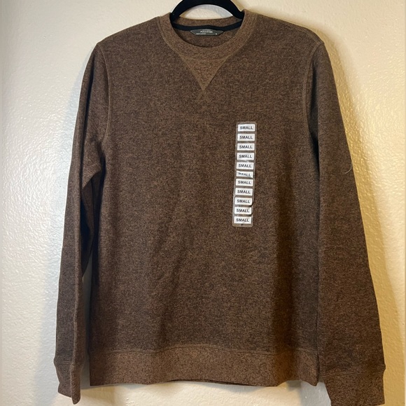 Member's Mark | Sweaters | Members Mark Mens Crewneck Pullover Brown ...